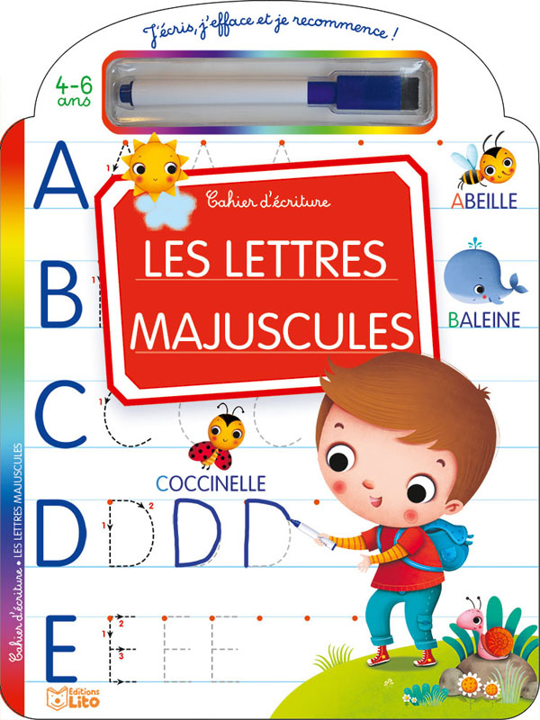 Les lettres majuscules - Editions Lito